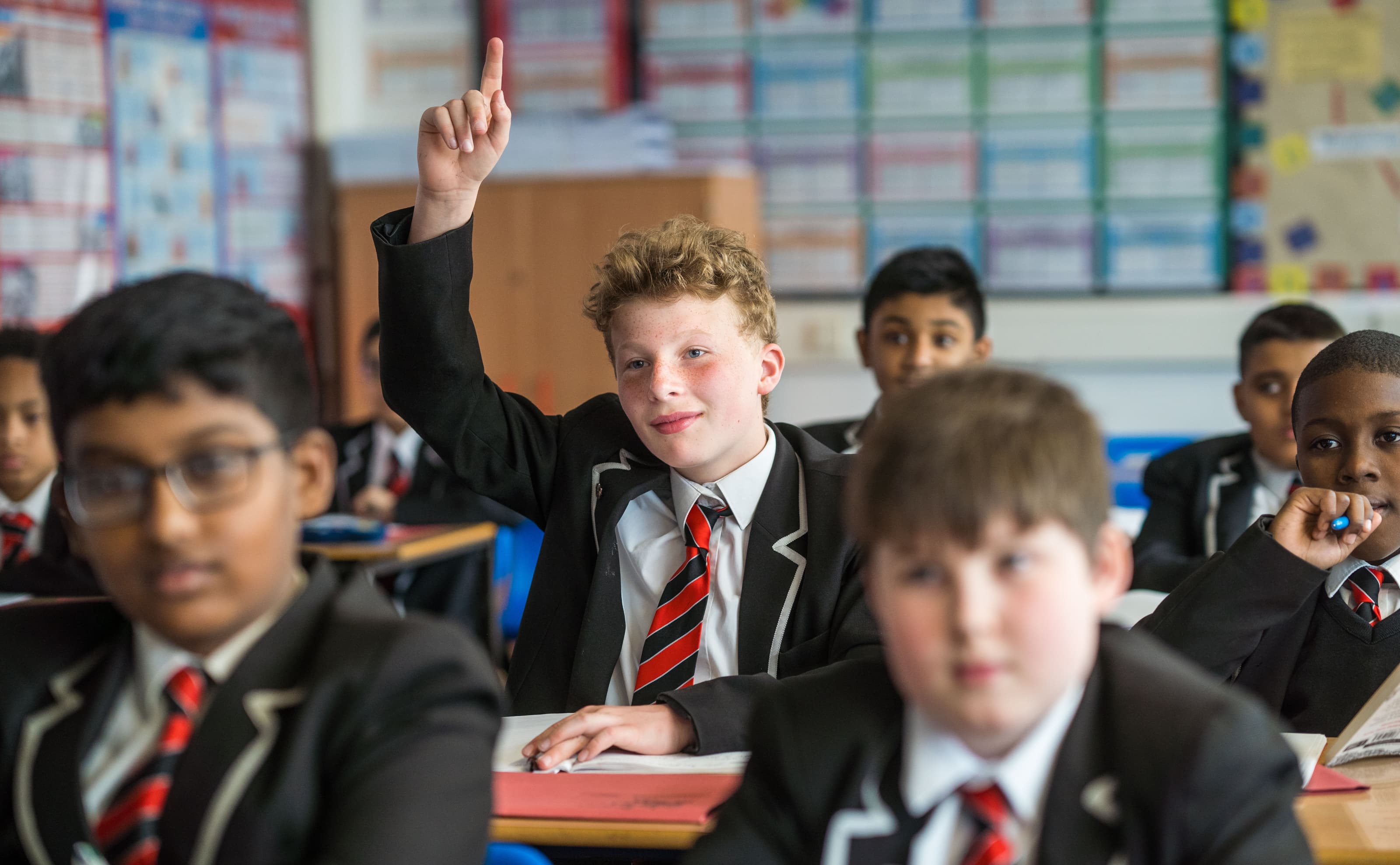 Red Ties High School Wandsworth Ernest Bevin Academy